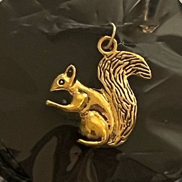 Jewelry | 3d Squirrel Pendant On 18 Cord Necklace | Poshmark